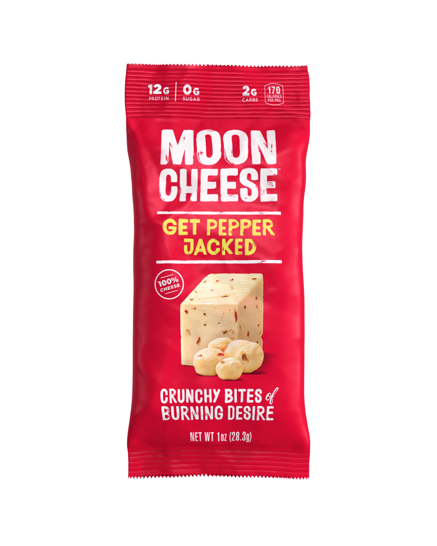 Get Pepper Jacked Small | Pepper Jack Cheese Snack | Moon Cheese