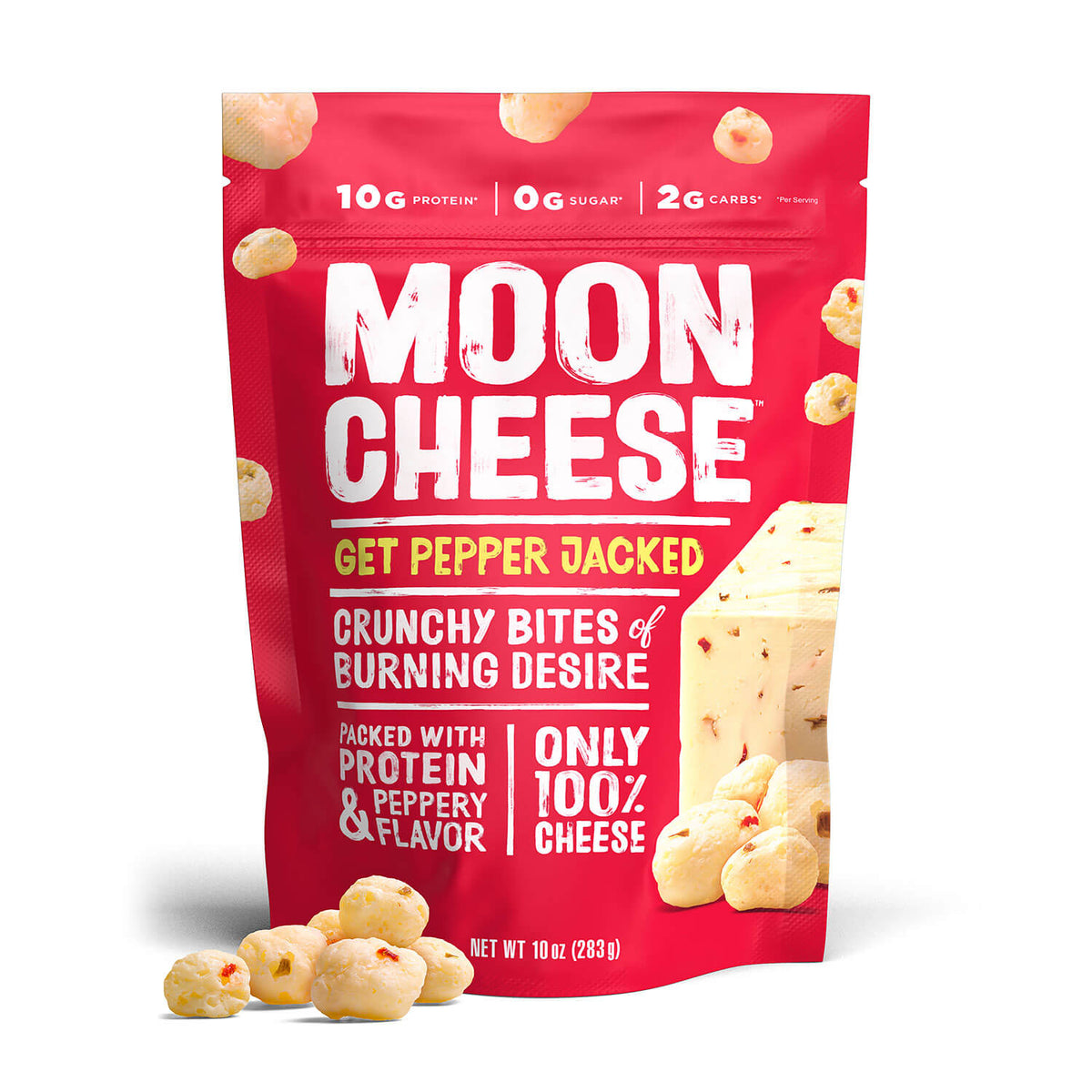 Get Pepper Jacked - Pepper Jack Cheese Snack | Moon Cheese